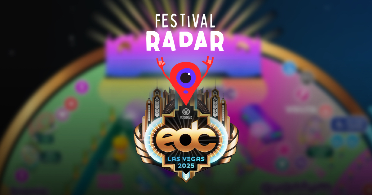Festival Radar @ EDC Las Vegas 2025 - Interactive Festival Map