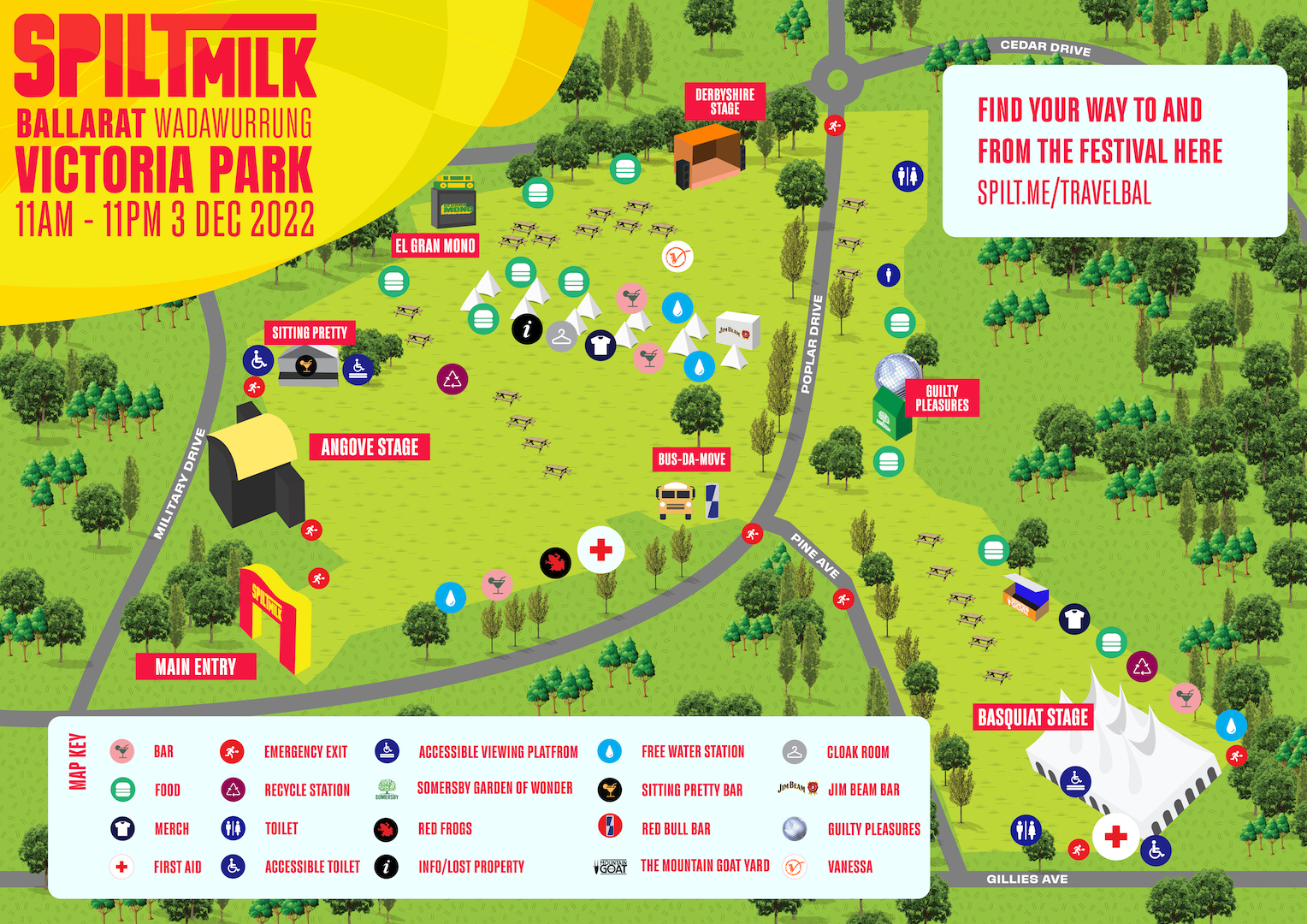 Festival Radar @ Spilt Milk Ballarat 2022